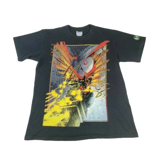 Spawn | Shirts | Vintage Todd Mcfarlane Spawn Aop 997 Movie Comic ...